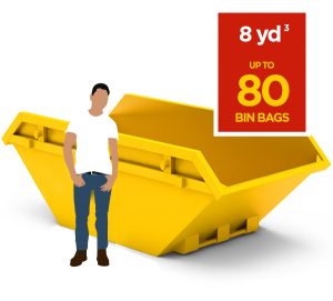 8 Cubic Yard Skip - Exmoor Skip Hire